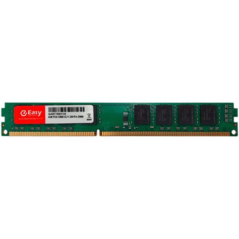 Memória 4gb Easy Memory Ddr3 1600mhz Kabum