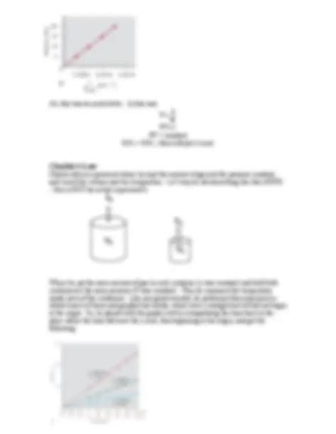 Gas Law Formulas And Applications Cheat Sheet Chemistry Docsity