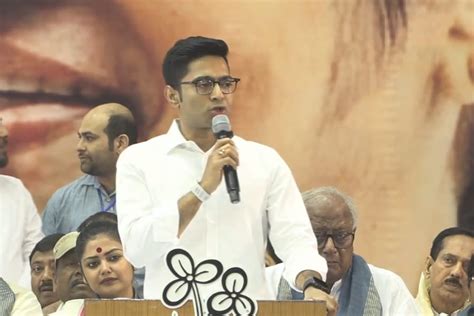 Abhishek Banerjee Abhishek Banerjee Vows Loyalty To Mamata Banerjee Sets 2026 Poll Target In