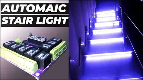 how to make automatic stair lights controller tronicspro