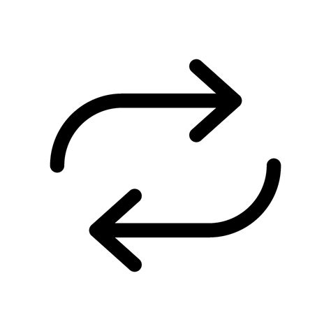 Repeat Icon Vector Symbol Design Illustration 26197131 Vector Art At