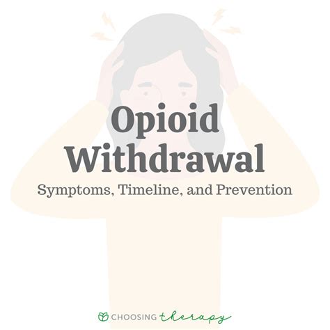 Opioid Withdrawal Symptoms Treatment