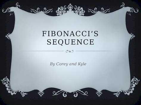 pptx fibonacci s sequence dokumen tips