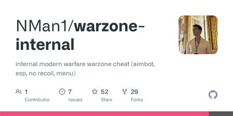 github nman1 warzone internal internal modern warfare warzone cheat