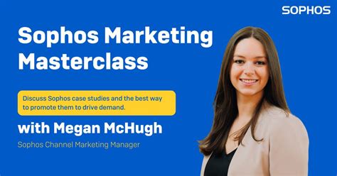 Sophos Partners On Linkedin Join Sophos Marketing Masterclass On August 3rd From 12 12 45 P M