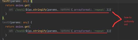 How To Serialize Uniformly In Axiosget · Issue 5471 · Axiosaxios · Github