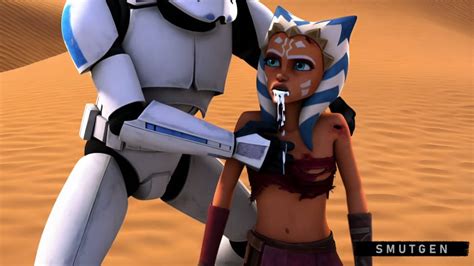 Rule 34 3d 501st Clone Trooper Ahsoka Tano Ai Generated Alien Girl Beaten Bruised Captured