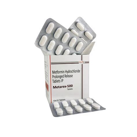 Metformin Sr 500 Mg Tablet At ₹ 198box Metformin Tablets In