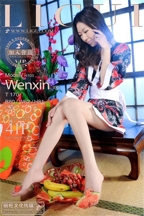 LIGUI丽柜 文欣 和服美足美图录