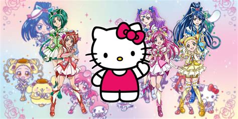 Hello Kitty And Friends Unite With The Longest Running Magical Girl Anime For New Crossover