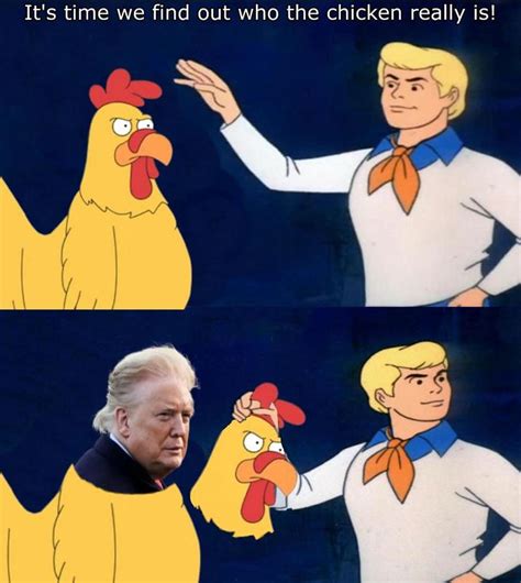 Taco Trump Always Chickens Out Know Your Meme