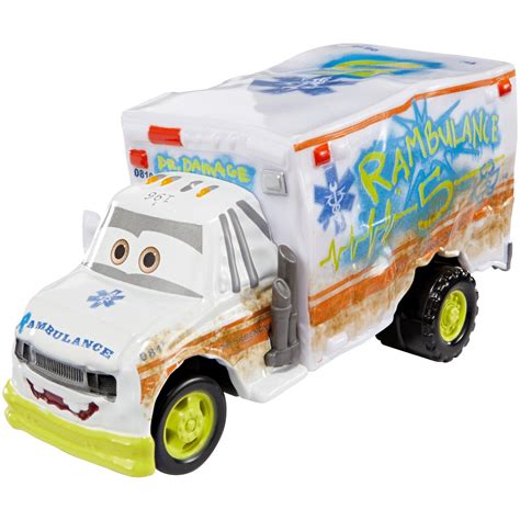 Disney Pixar Cars 3 Deluxe Dr Damage Truck Play Vehicle