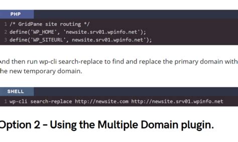gridpane cli cheatsheet managing wp
