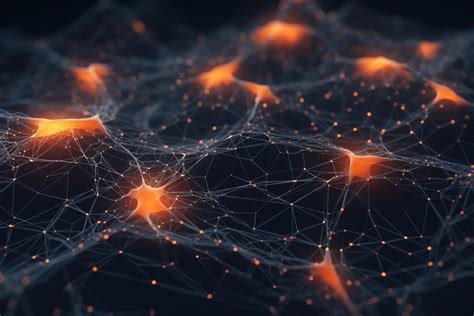 Abstract Representation Of A Web With Generative Ai Premium Ai