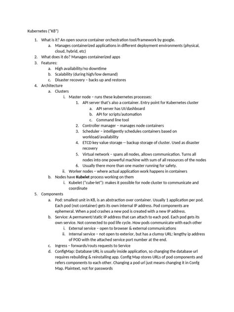 Kuber Net Es Pdf Computer Science Information Technology Management