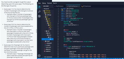 Solved 1 Arraylist In Java View Debug Terminal Run Explorer