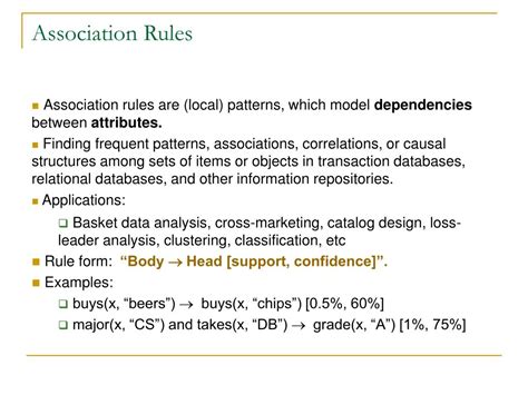 Ppt Fast Algorithms For Mining Association Rules Powerpoint Presentation Id1373046