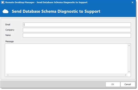 Send Your Database Schema To Devolutions Support Devolutions