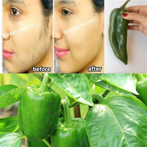 Natural Hair Removal With Green Pepper Say Goodbye To Shaving Green Tricks
