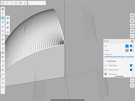 Drawing A Sphere Or A Partial Sphere Sketchup For Ipad Sketchup