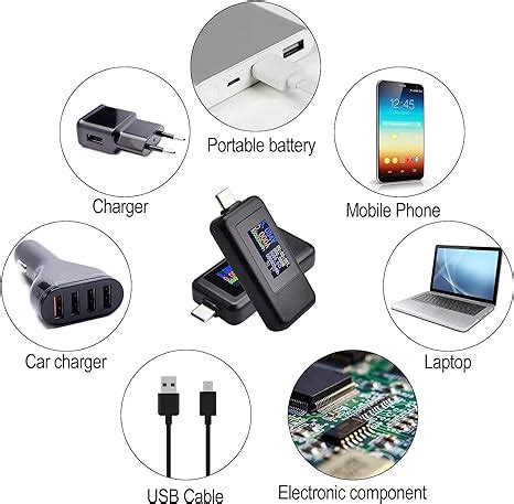 Type C USB Tester USB Power Meter USB C Voltage Tester Multimeter 0 5A 4 30V Current Meter