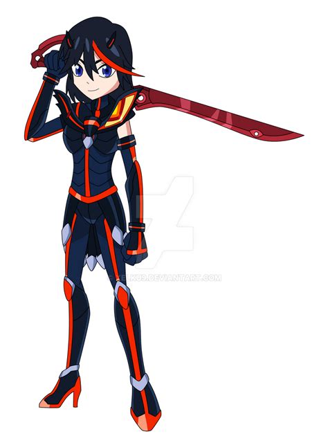 Ryuko My Version By Xelku9 On Deviantart
