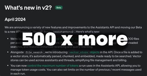 Machine Learning On Linkedin Openai Beta Assistantsv2 New Features