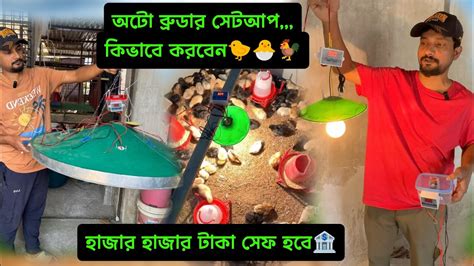 অটো ব্রুডার সেটআপ কিভাবে করবেন🐤🐣🐓হাজার হাজার টাকা সেফ হবে🏦 Youtube