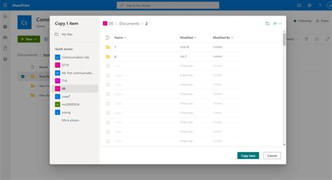 4 Methods Copy Files From One Sharepoint Site To Another No Download