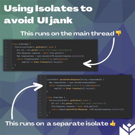 Flutter Usare Gli Isolates Per Evitare Ui Jank Shorts Tangodev Blog