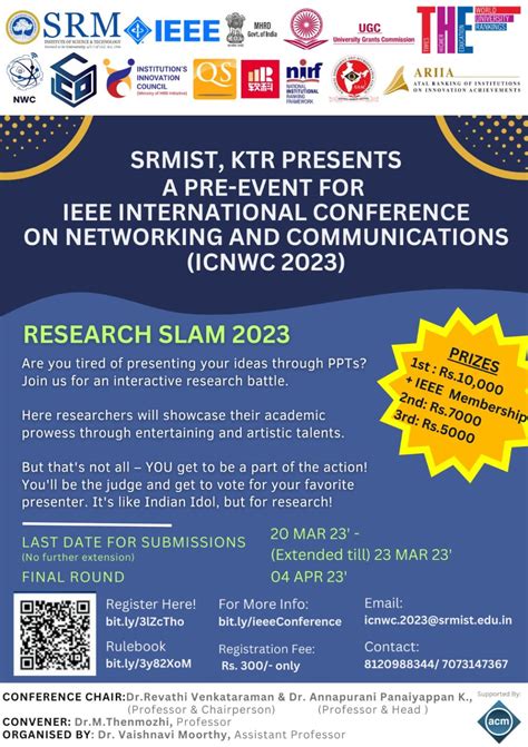 School Of Computing Srmist On Linkedin Srmist Srm Srmsco Schoolofcomputing Researchslam