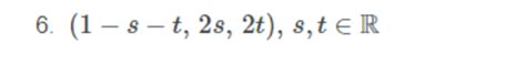 solved determine whether or not the given ordered triple is