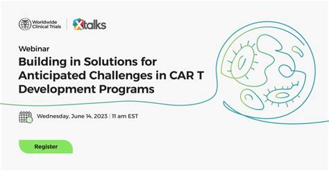 Dustin Hawley On Linkedin Car T Development Programs Webinar