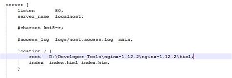 windows环境下nginx 1 12 2的下载及配置 nginx1 12 2 window csdn博客