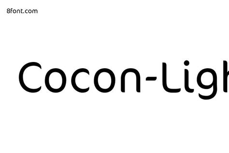 Cocon Light Free Font Download