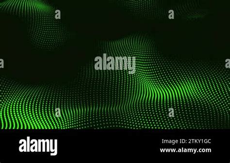 green color background animation cyber or technology background