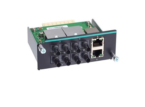 Moxa IM A MST TX Fast Ethernet Modu MM BaseFX With ST Connectors And Webshop