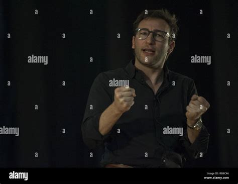 Simon Sinek Gives A Presentation To 57th Wing Airmen In The Base Theater Of Nellis Air Force