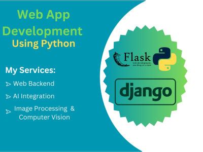 Web App With Python Django And Flask Upwork