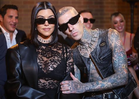 Inside Kourtney Kardashian Travis Barkers Tongue Kissing At Met Gala