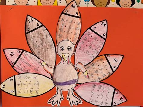 Multiplication And Division Fact Families Turkey By Diandra Laielli