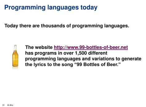 Ppt Programming Languages And Translators Coms W4115 Powerpoint