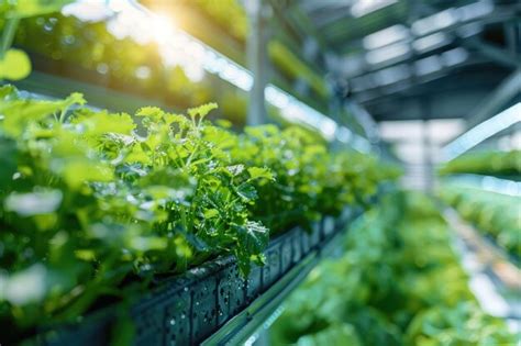 Vertical Farming With Ai Robots Detecting Weeds Premium Ai Generated