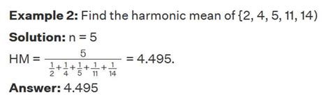 HARMONIC MEAN FORMULA TRUNG TÂM GIA SƯ TÂM TÀI ĐỨC HOTLINE 091 6265 673