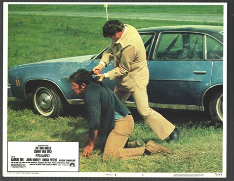 Framed 11x14 Lobby Card 4 Joe Don Baker Paul Mantee 1975