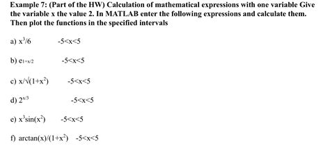 Solved Example 7 Part Of The Hw ﻿calculation Of