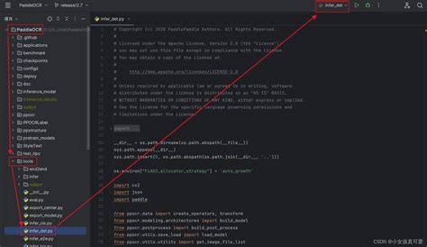 paddleocr训练自己的模型（3） 模型推理 paddle如和使用detect。py推理 csdn博客