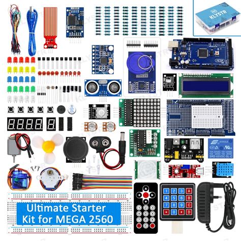 Klystr Mega 2560 Project Starter Kit For Mega328 Nano With Tutorial Compatible Arduino Ide