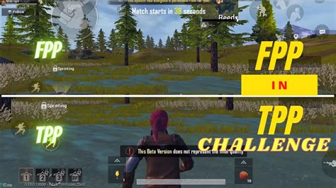 FPP In TPP Challenge PUBG Mobile AbhiOwish YouTube