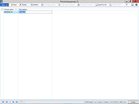 import data using the data import export framework dynamics ax tip of the day